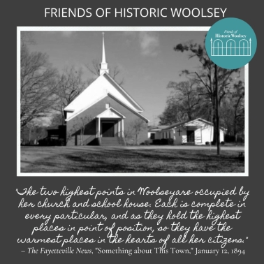 WOOLSEY, GEORGIA - Friends of Historic Woolsey, Inc