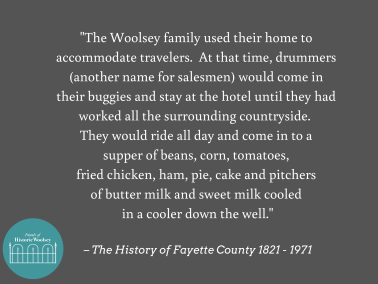 WOOLSEY, GEORGIA - Friends of Historic Woolsey, Inc